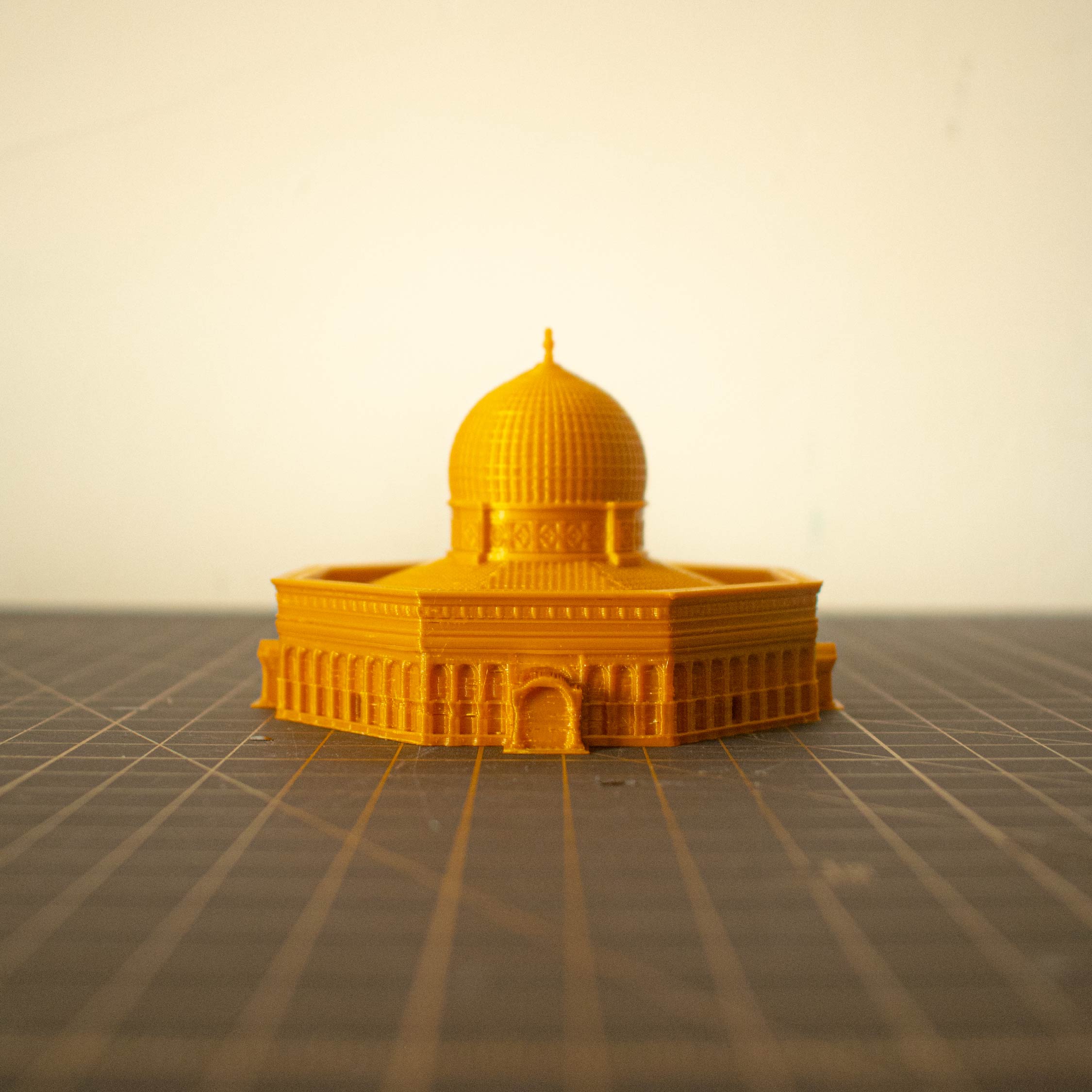 STL file Dome of the Rock, Jerusalem 🪨・3D printable model to download・Cults