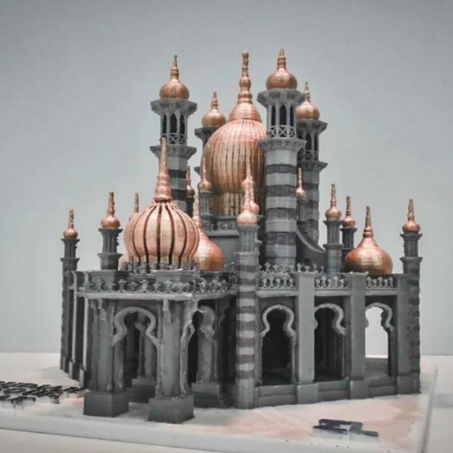 STL file Ubudiah Mosque, Malaysia 🕌・3D printable model to download・Cults