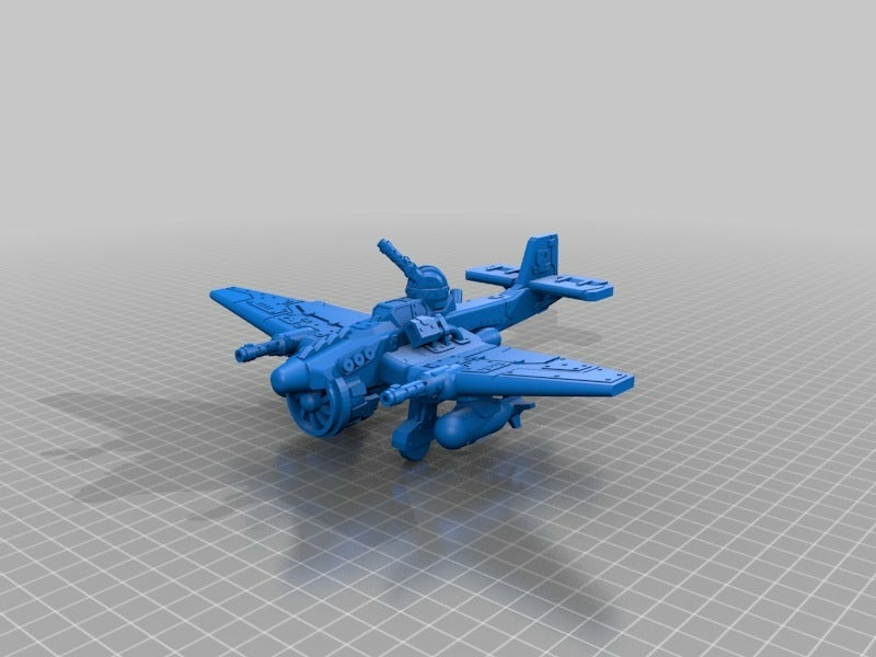Free STL file Ork Styka BlitzBomber (Warhammer 40K) ⚔・3D printer design ...
