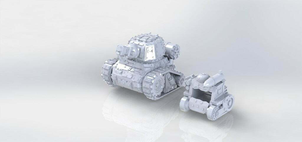 Descargar archivo STL gratis Squig Tank (Warhammer 40K) • Plan para ...