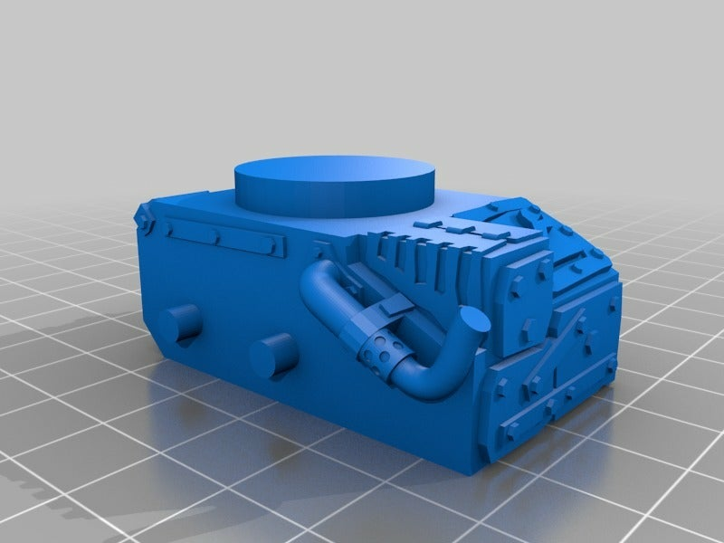 Free STL file Grot Tank 🪖・3D print design to download・Cults