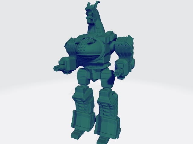 STL file Scifi super-heavy mech・3D print design to download・Cults