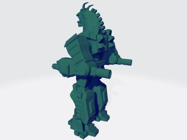 STL file Scifi super-heavy mech・3D print design to download・Cults