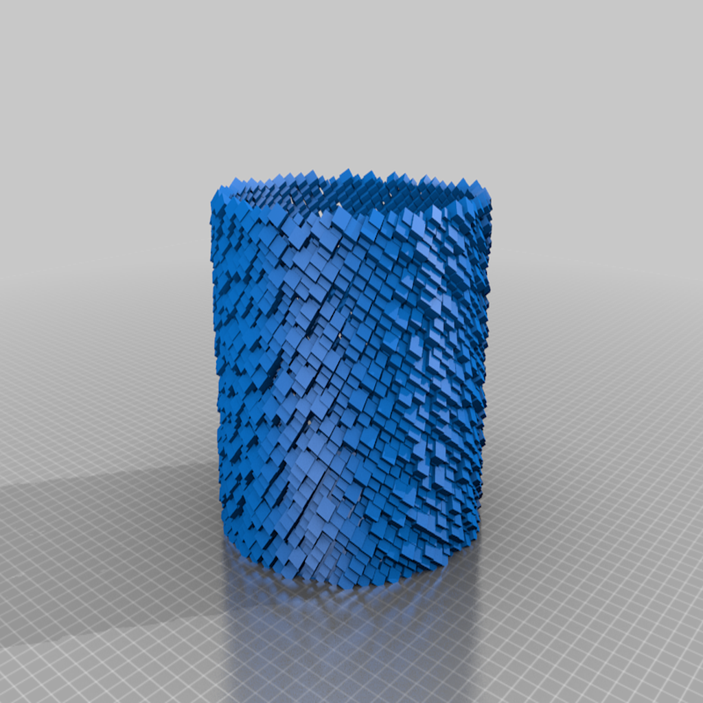 Free STL file Algorithmic Bathroom Trash Can・3D printer model to ...