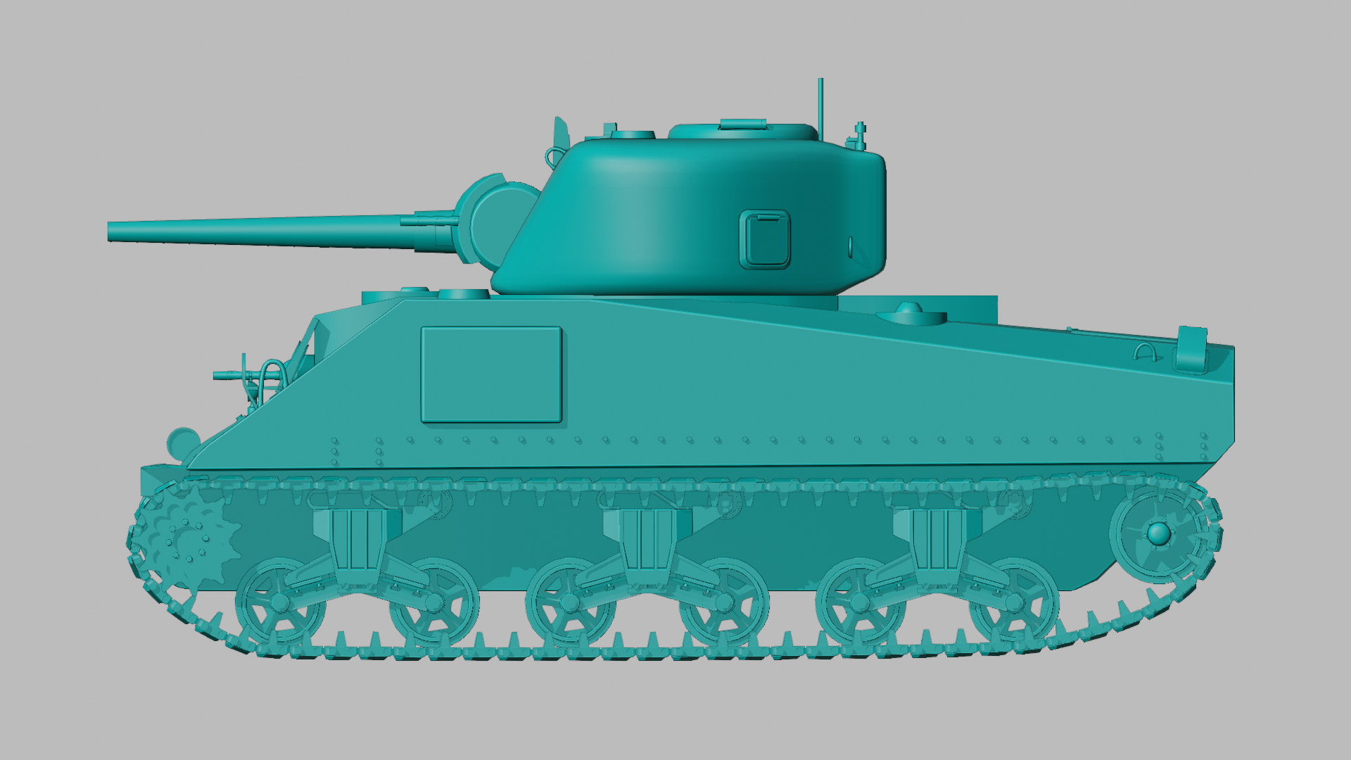 Archivo STL M4 Sherman Tank・Idea de impresión 3D para descargar・Cults