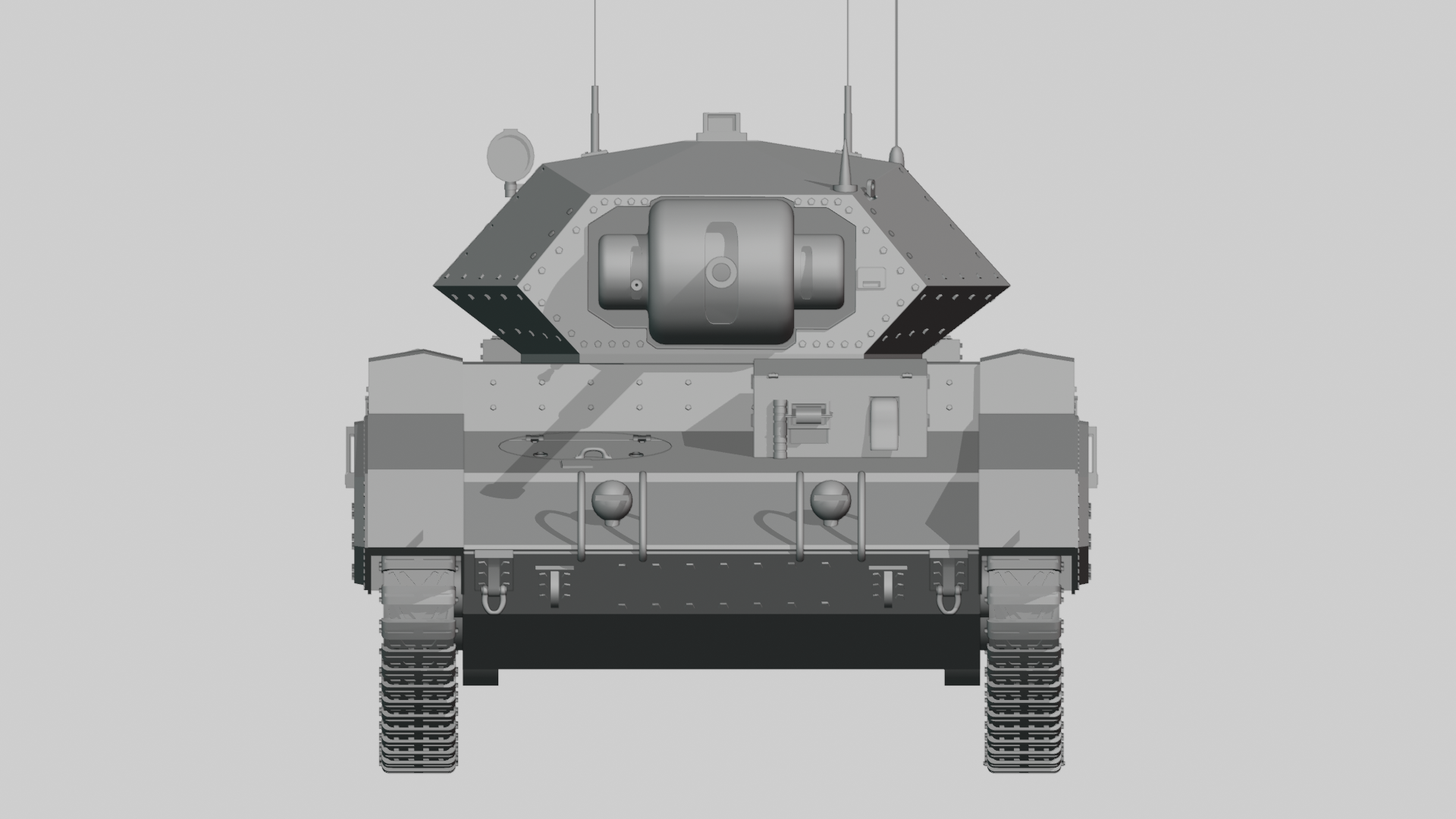 STL file Crusader Mk II Tank 🪖・3D printing idea to download・Cults