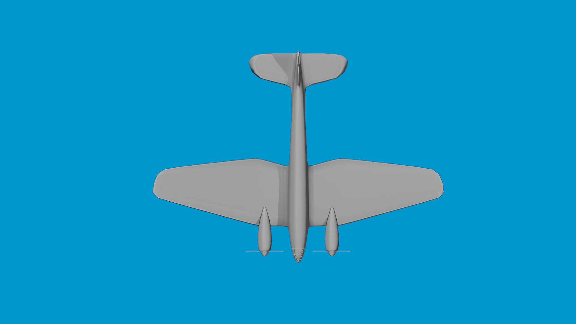 STL-Datei Nazi-Bomber He 111 Low Poly kostenlos・Modell für 3D-Druck zum ...