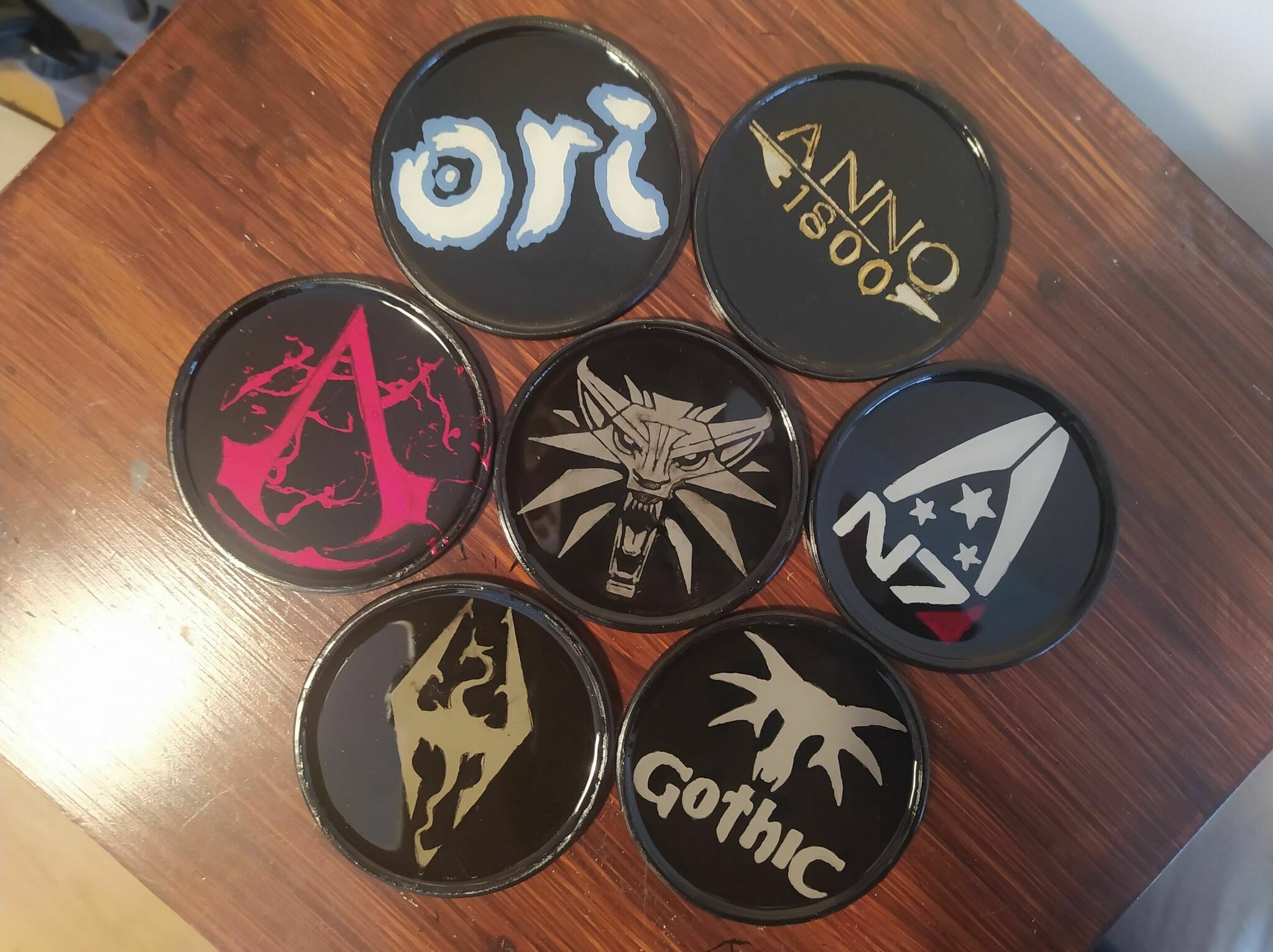 STL file Witcher coaster・3D printer model to download・Cults