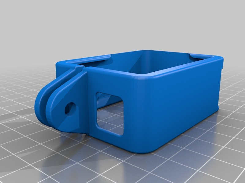 Free STL file GoPro Hero 5/6/7 vertical frame・3D printable object to ...