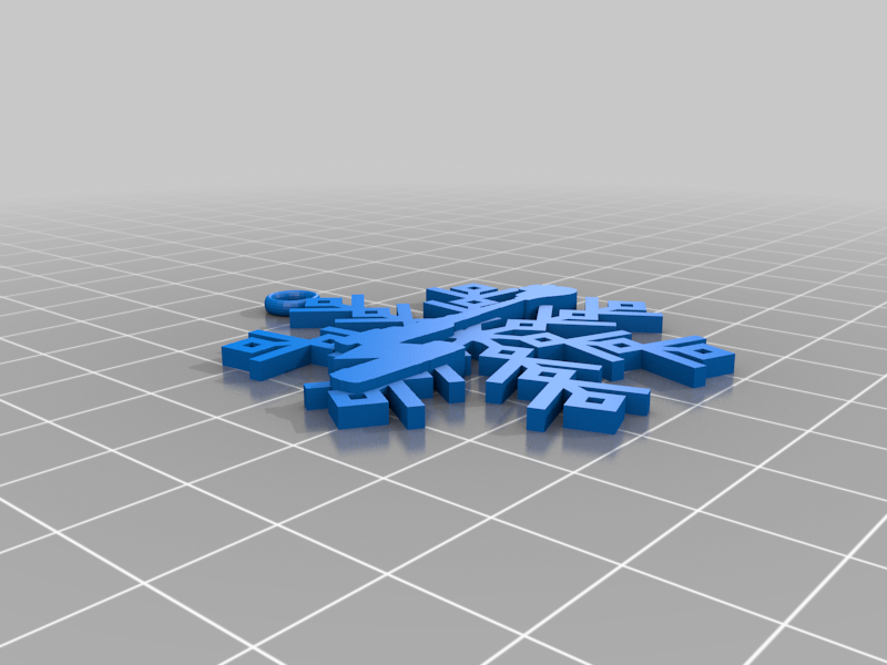 Free 3D file Star Trek Star Wars Snowflake Ornaments ⭐・3D printer ...