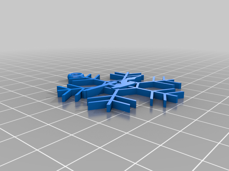 Free 3D file Star Trek Star Wars Snowflake Ornaments ⭐・3D printer ...