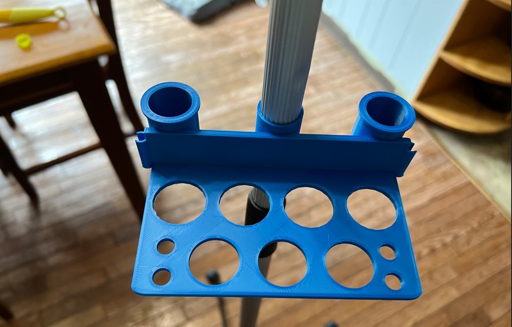 Free 3D file Syringe Caddy for G-Tube Pole・3D printing model to ...