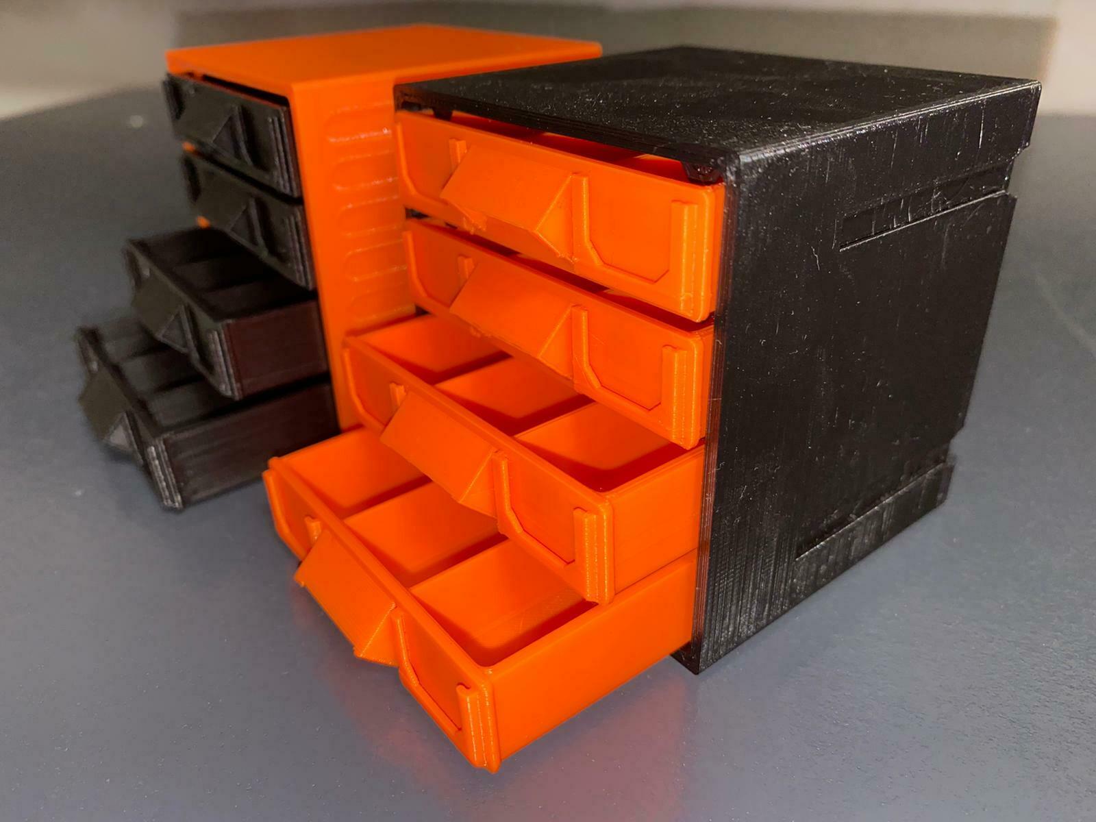 3D printer Stackable Resistor Storage Box • made with biqu b1・Cults