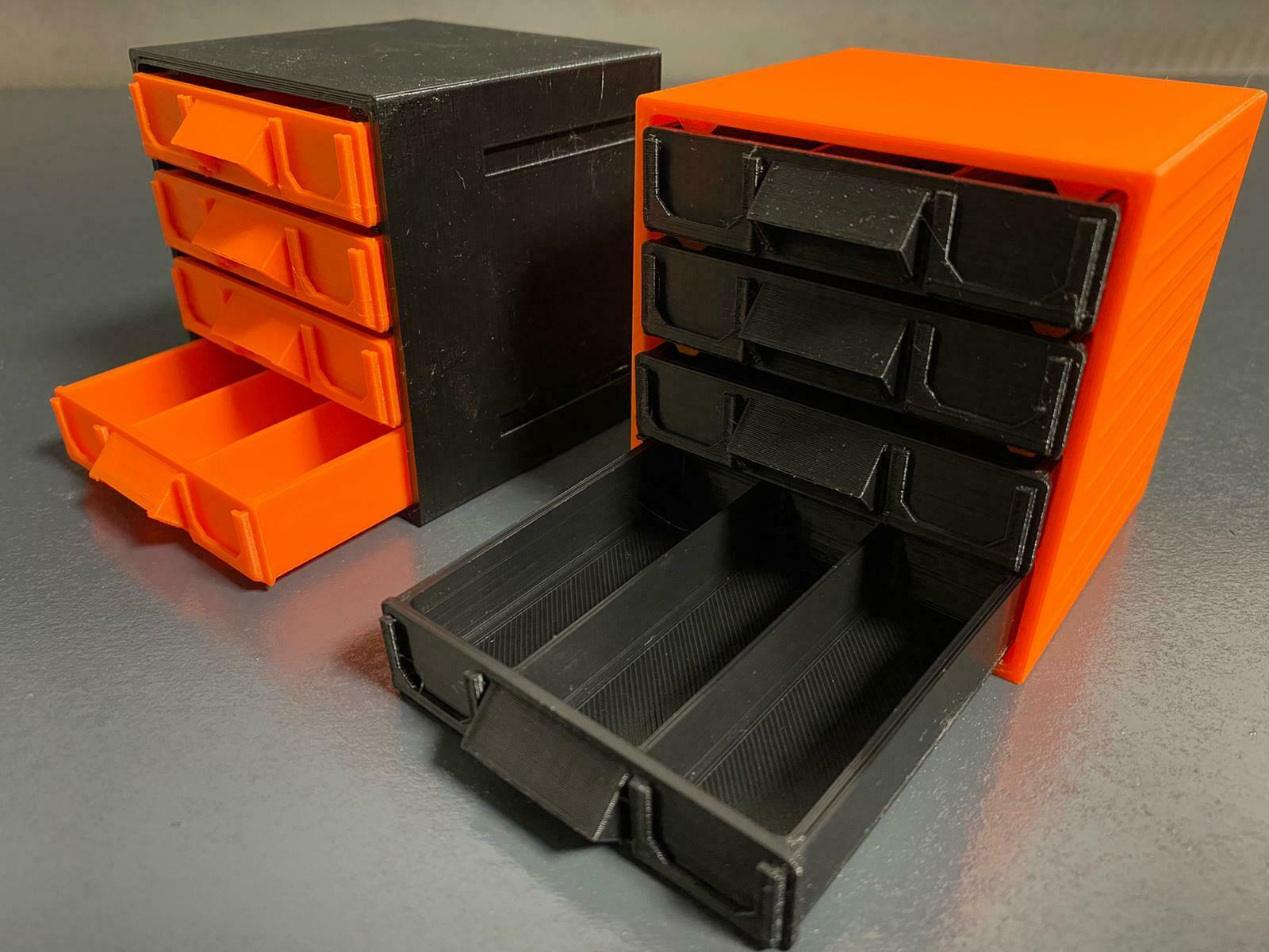 3D printer Stackable Resistor Storage Box • made with biqu b1・Cults