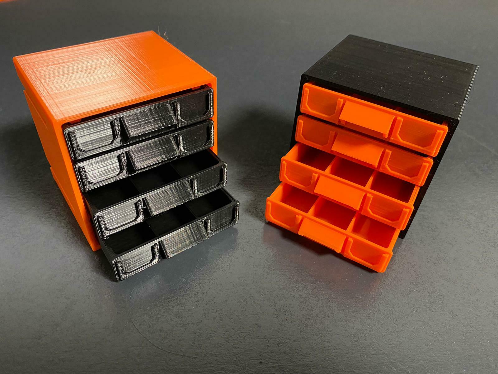 3D printer Stackable Resistor Storage Box • made with biqu b1・Cults