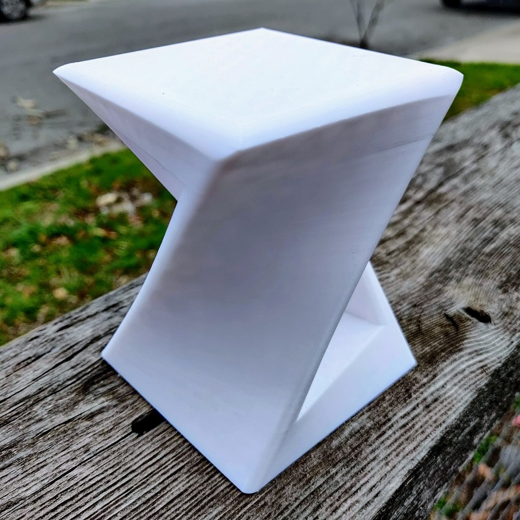 Free 3D file Quarter Turn Square Stand・Object to download and to 3D ...