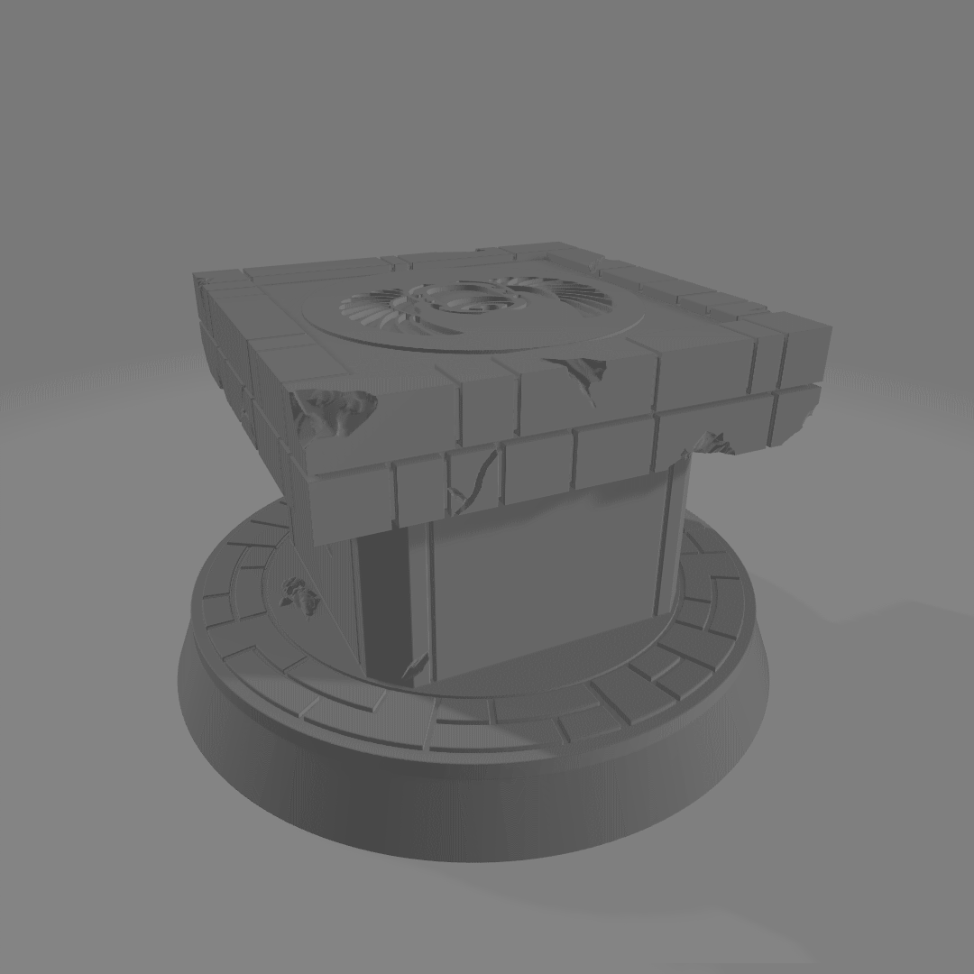 3D file 5 40mm Hero Bases・3D printable design to download・Cults