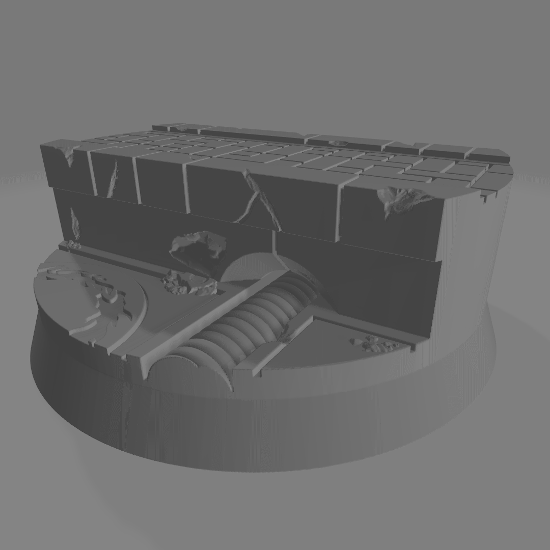 3D file 5 40mm Hero Bases・3D printable design to download・Cults