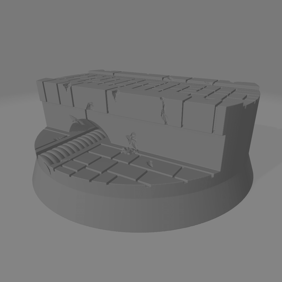 3D file 5 40mm Hero Bases・3D printable design to download・Cults