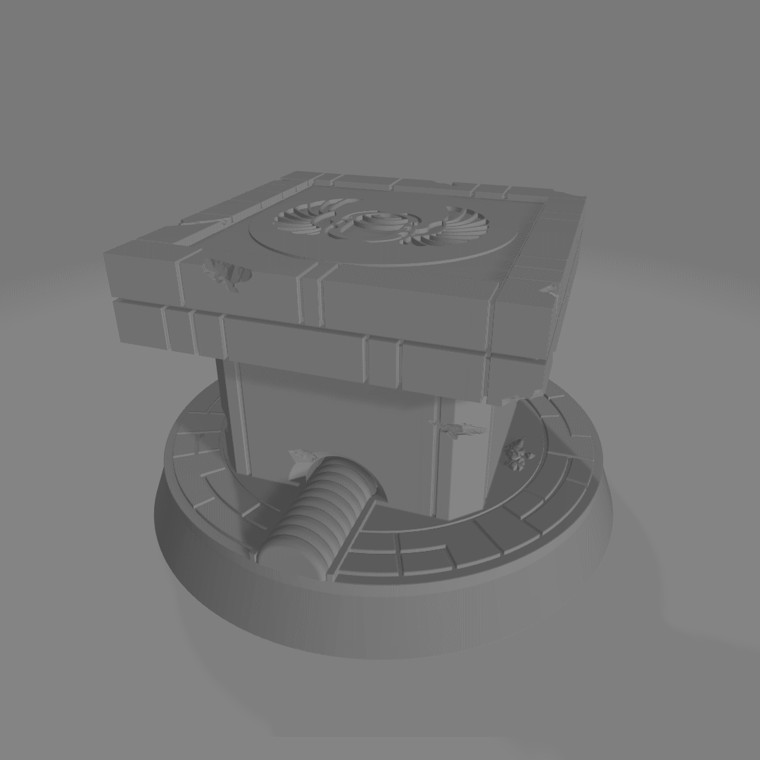 3D file 5 40mm Hero Bases・3D printable design to download・Cults