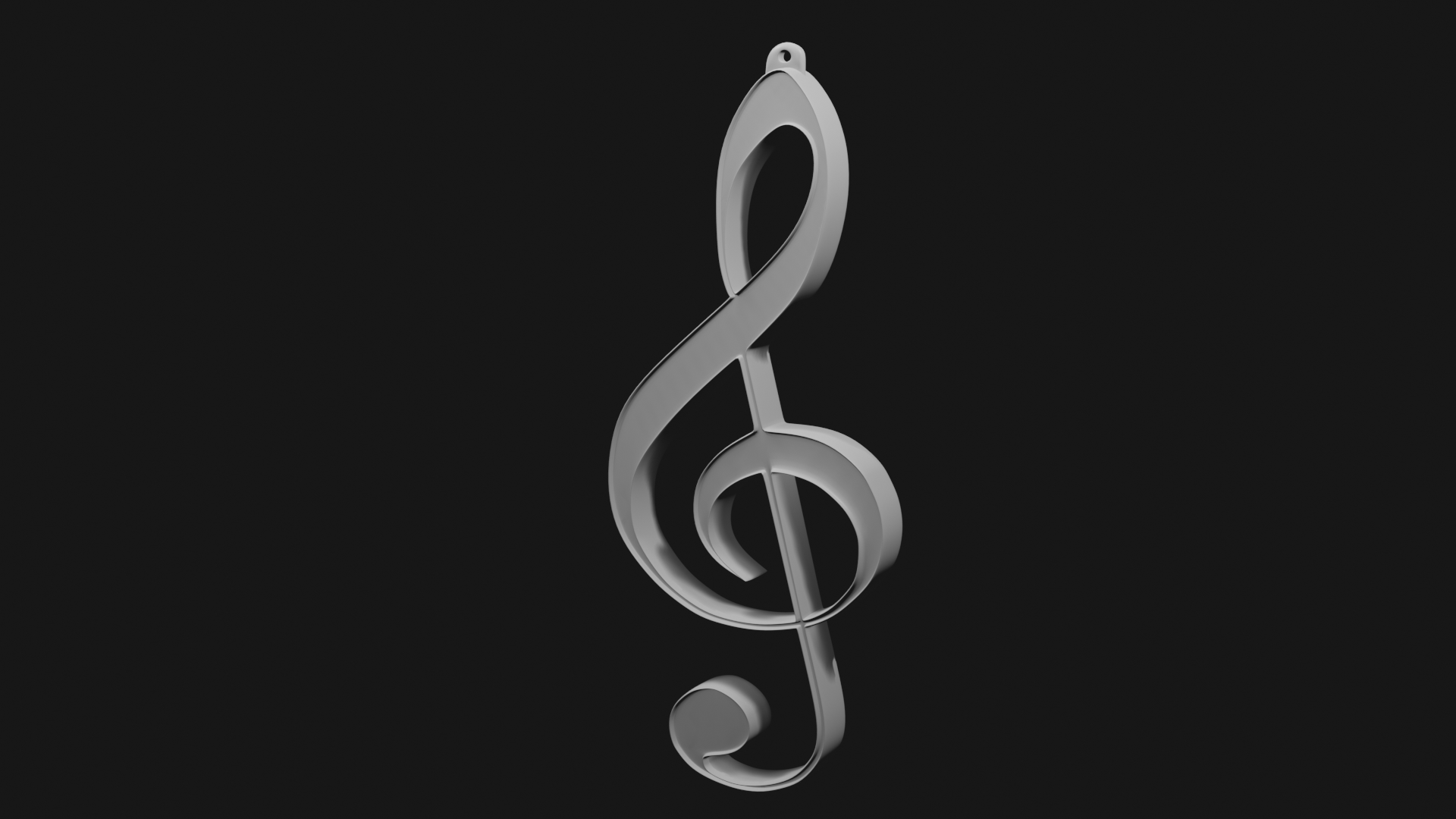 Free STL file Music necklace・3D print object to download・Cults