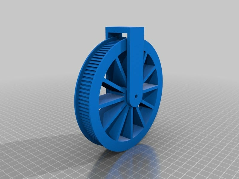 Free STL file Customizable Cogged Pulley w/Shackle・3D print object to ...