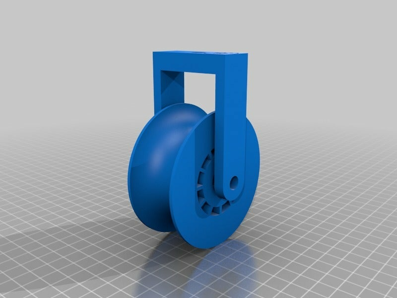 Free STL file Customizable Rope Pulley w/Shackle・3D printer design to ...