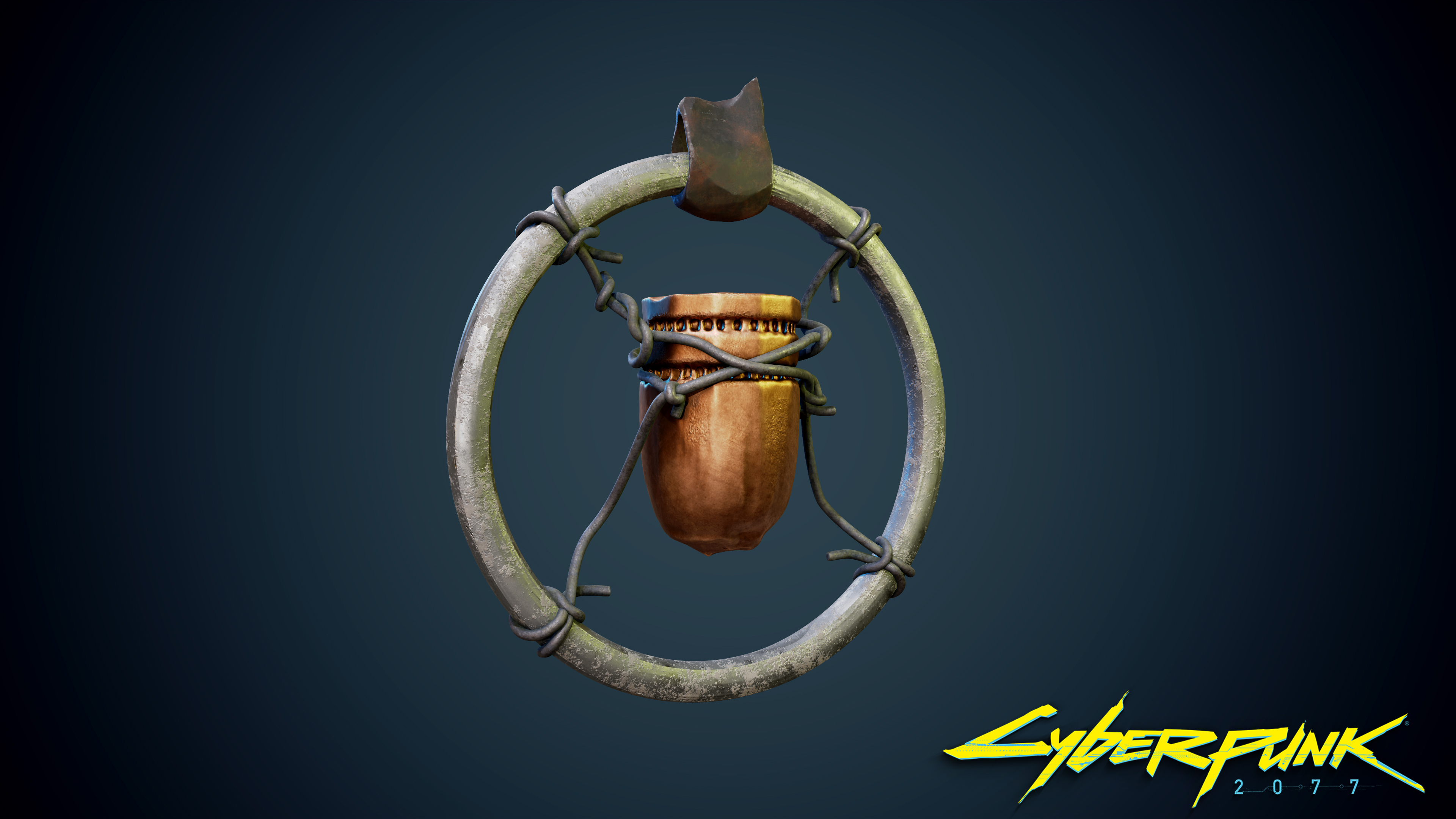 STL file Cyberpunk 2077 - V Bullet Pendant Ready for 3d Print 3D print ...