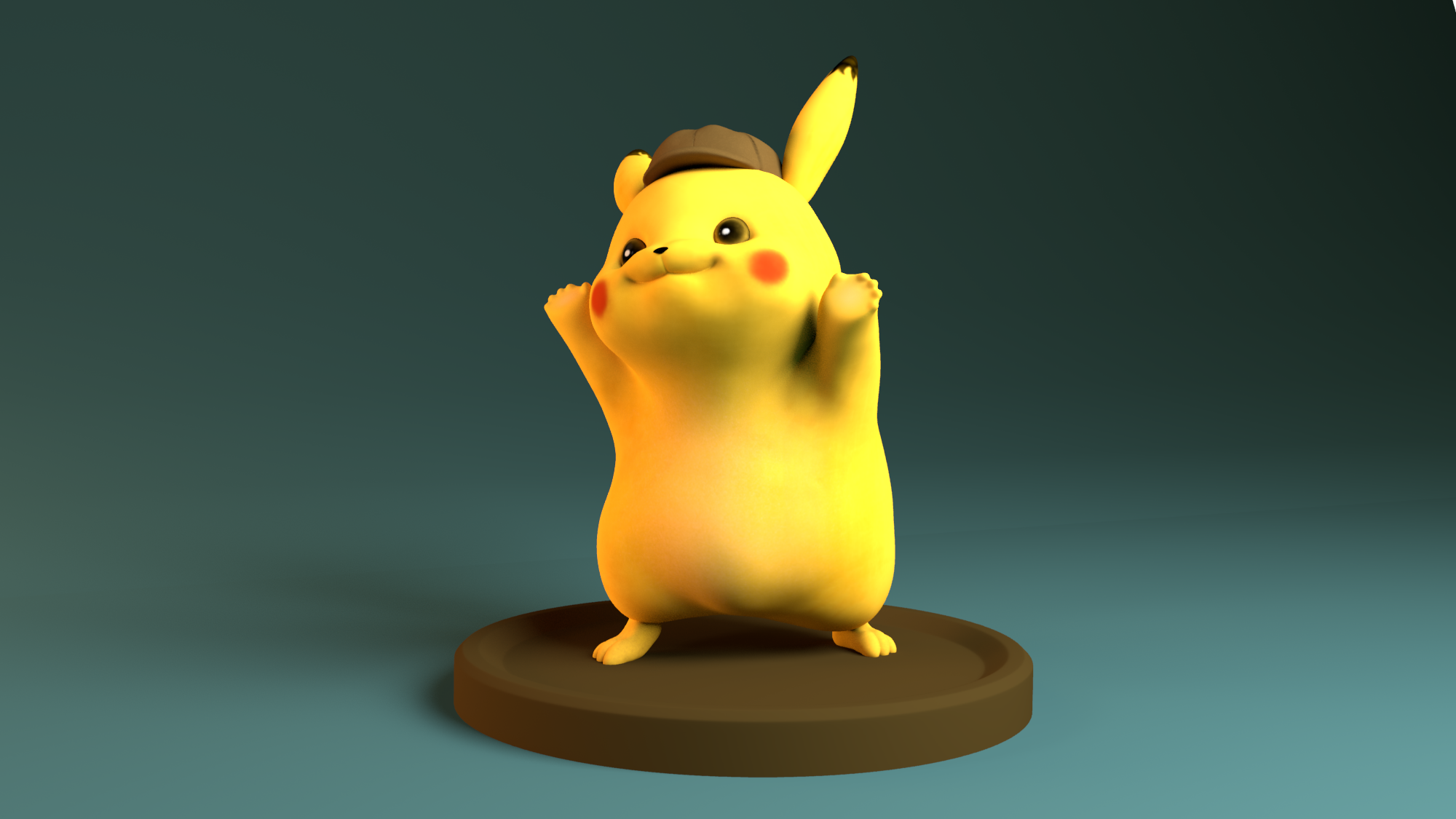 3D file Pikachu - 3D print model・3D print object to download・Cults