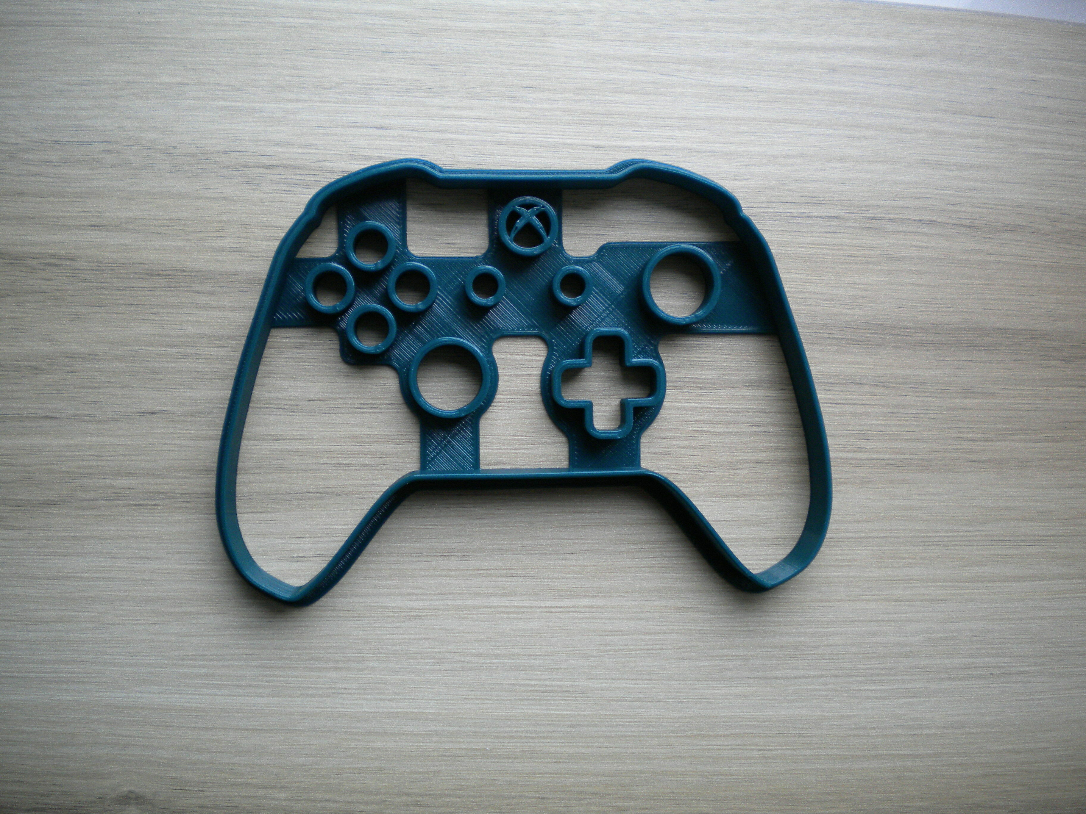 Файл STL Xbox One Controller Inspired Cookie Cutter 🎮・3D-печатная ...