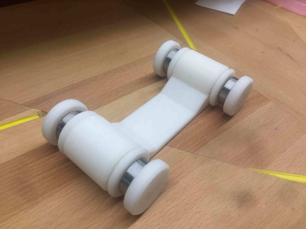 STL file Filament Roller No Need Screw; No need Glue・Template to ...