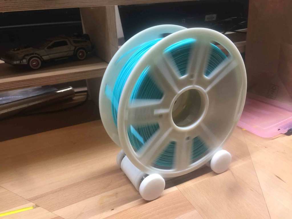 STL file Filament Roller No Need Screw; No need Glue・Template to ...