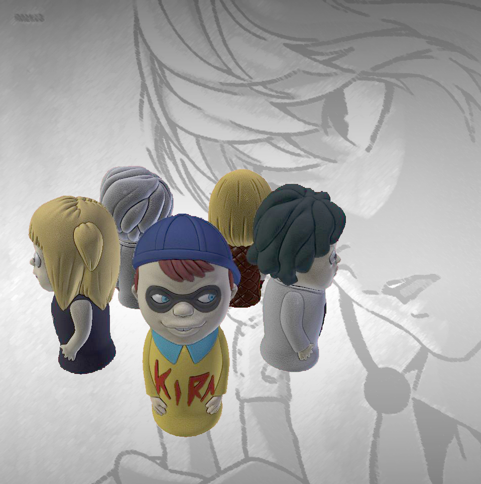 Archivo STL Near Toys - PACK_01- Death Note・Plan imprimible en 3D para ...