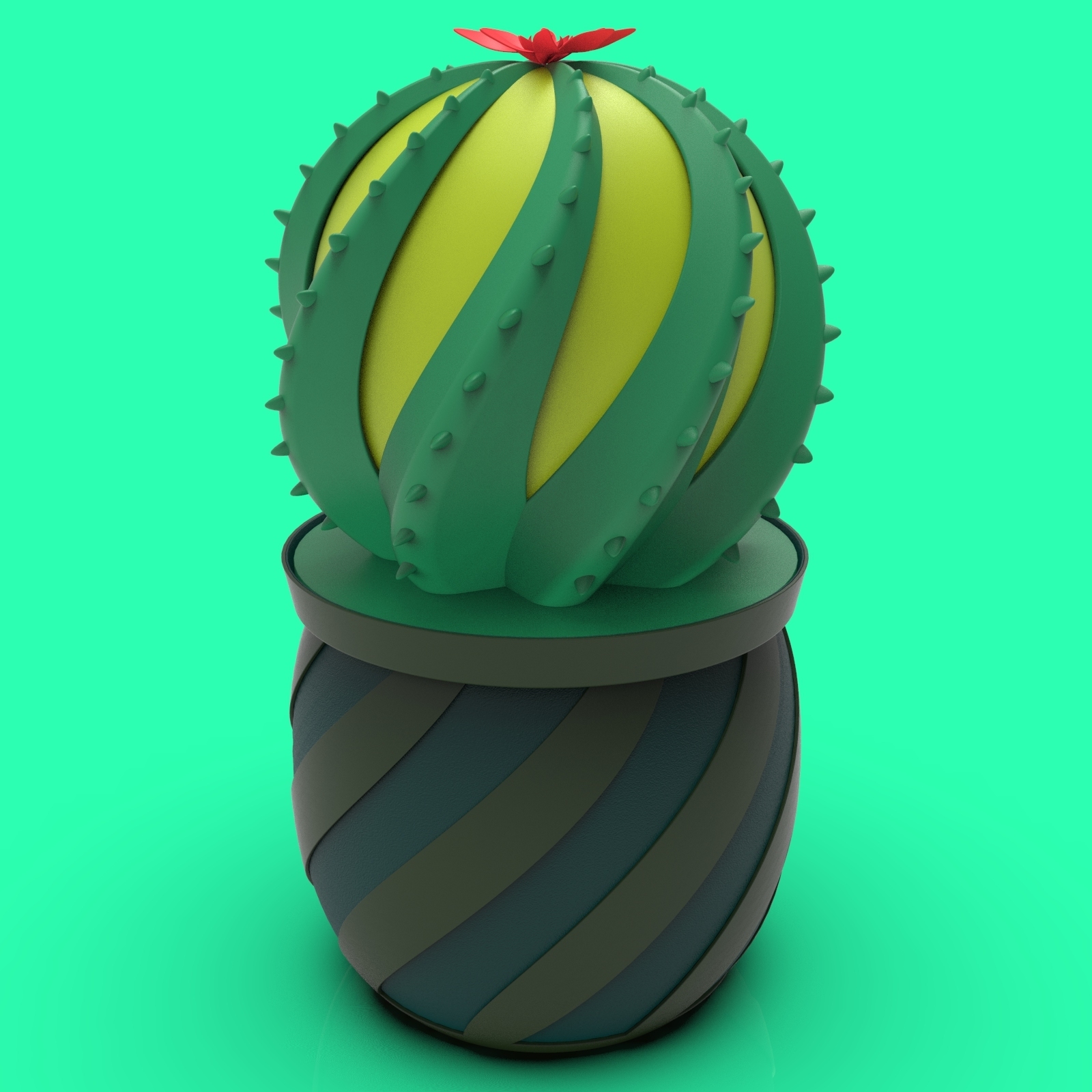 Free 3D file Cactus Emiria, from the Organica Collection・3D printer ...