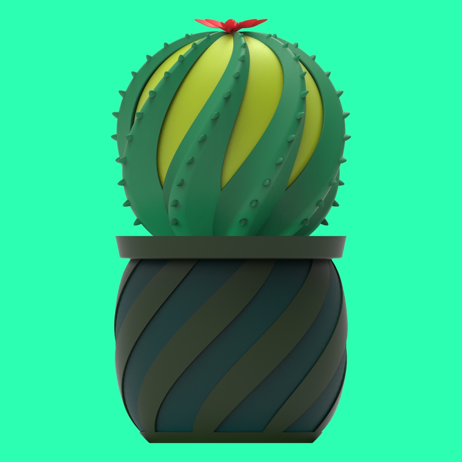 Free 3D file Cactus Emiria, from the Organica Collection・3D printer ...