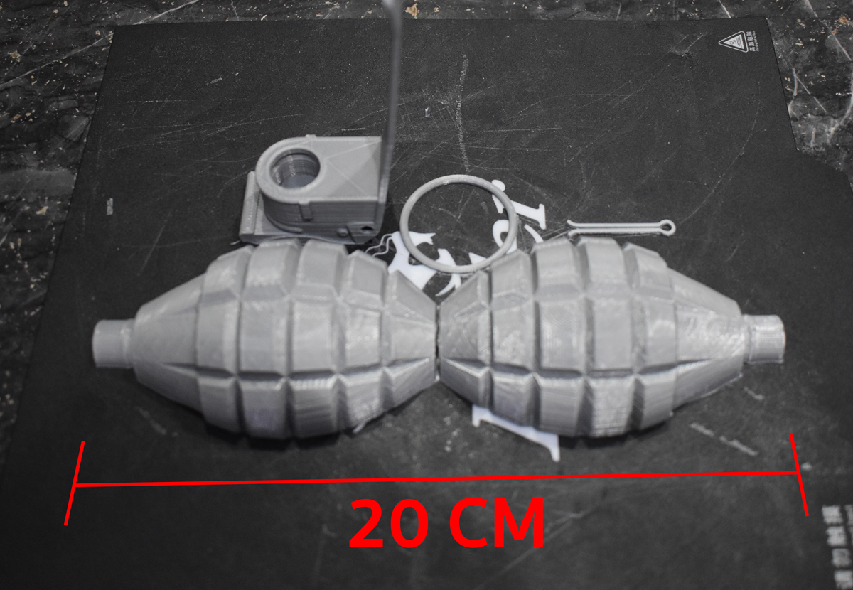 STL file Grenade・3D printable model to download・Cults