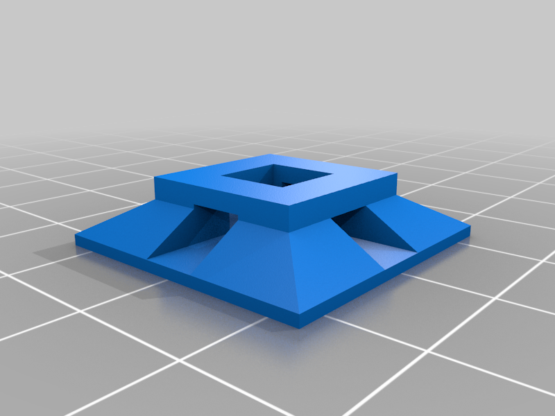 Free 3D file cable tie mount・Object to download and to 3D print・Cults