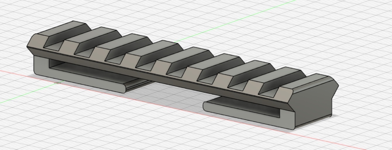 Free STL file Picatinny rail・3D printable design to download・Cults