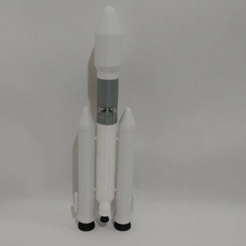 Free STL file 1/100 GSLV Mk-3 🚀・Design to download and 3D print・Cults