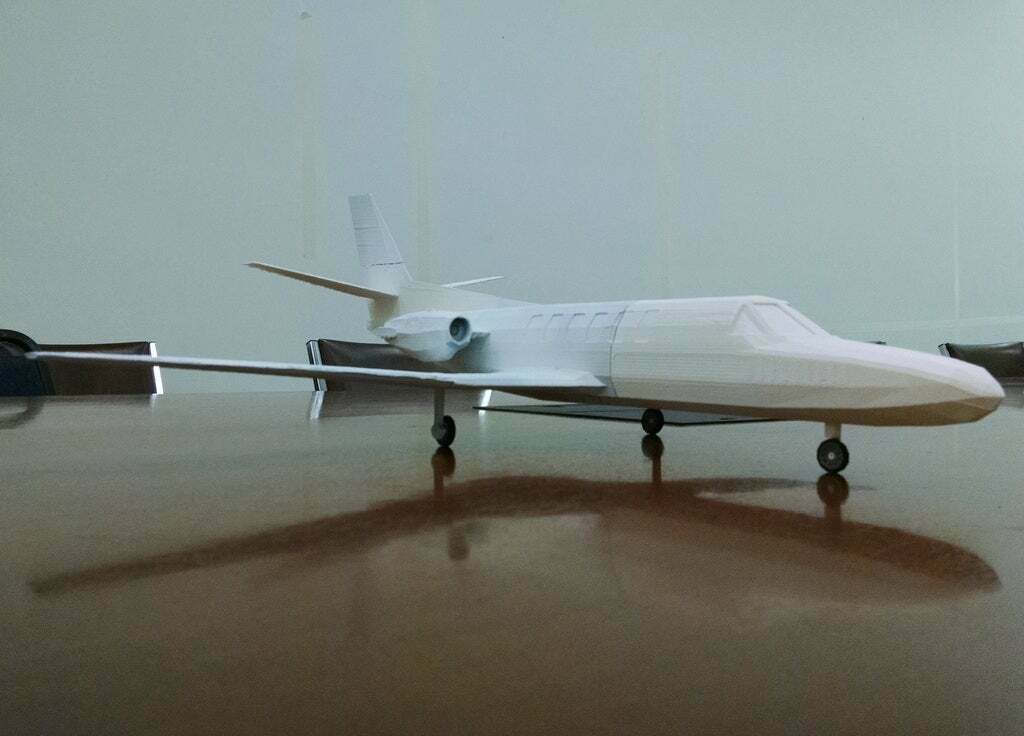 Free STL file Cessna Citation II 🎲・3D print design to download・Cults
