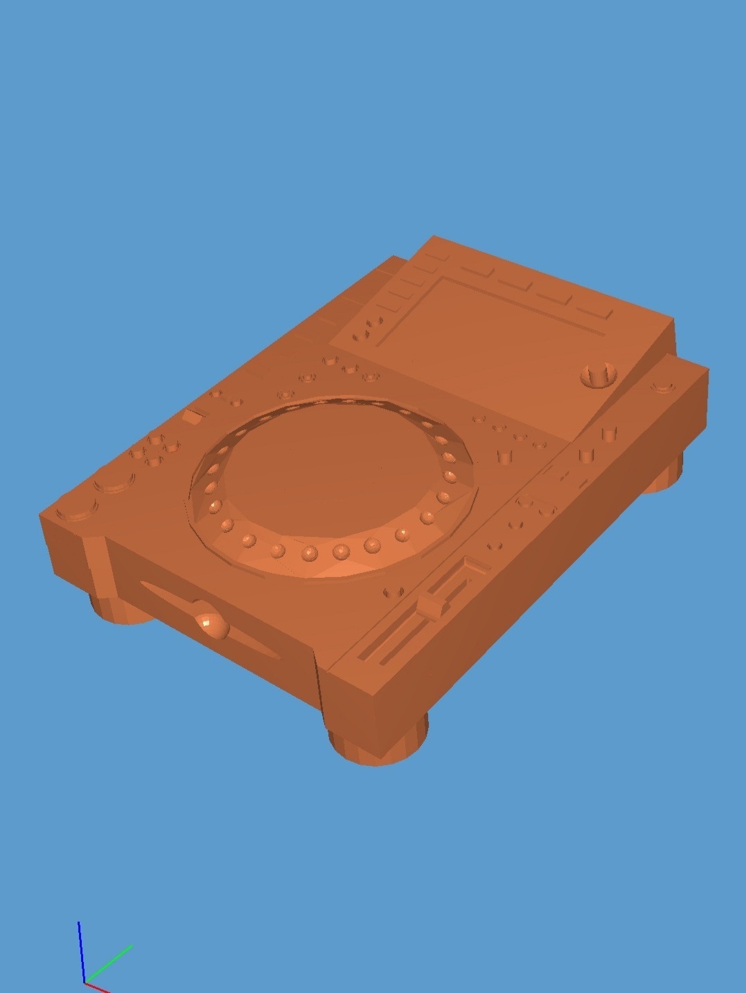 Free STL file DJ 2000 NEX・Model to download and 3D print・Cults