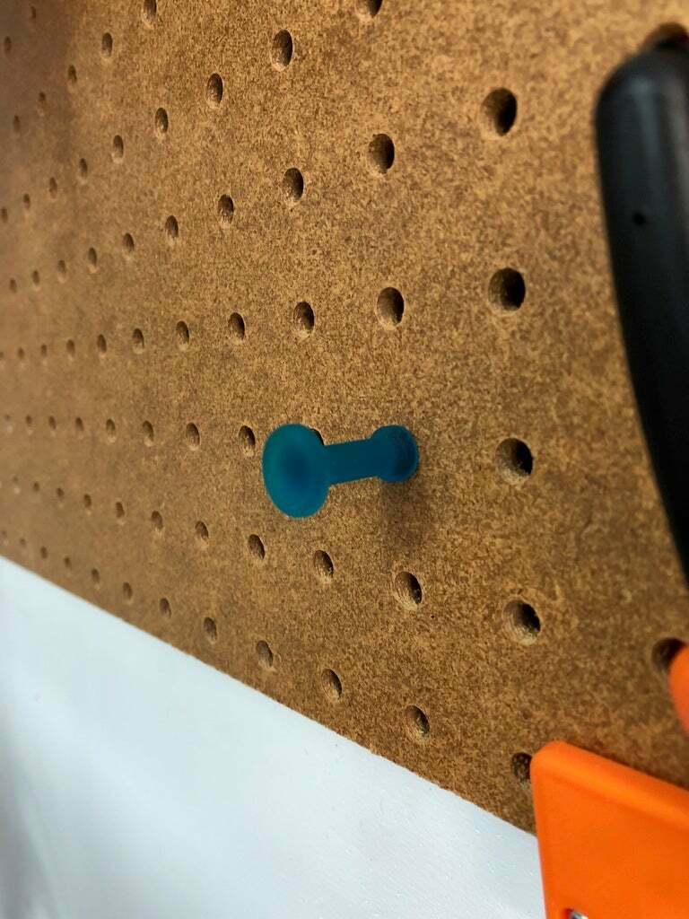 Free STL file Pegboard peg 🏠・Object to download and to 3D print・Cults