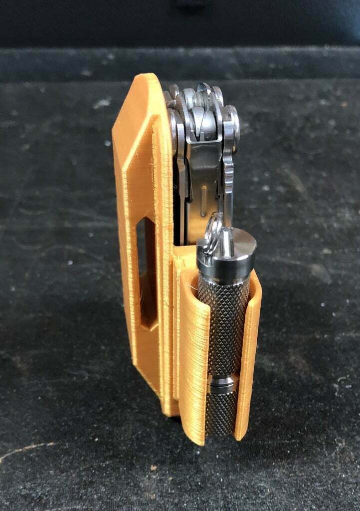 Free STL file Tain Ottavino AAA flashlight module for Leatherman Wave ...