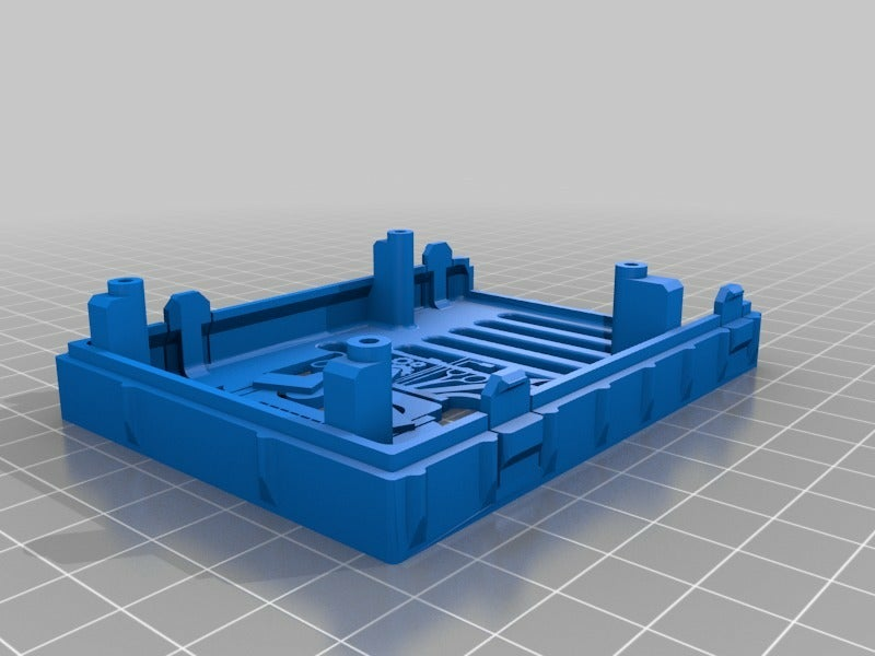 Free STL file Simple Raspberry Pi 3B+ case with Logos・Design to ...