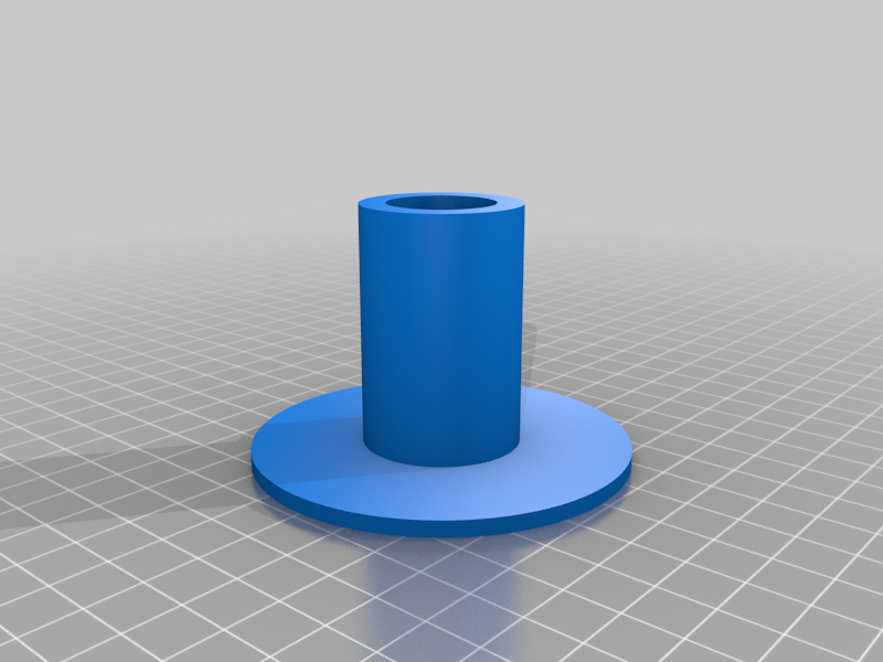 Free STL file 1/2 " pvc end with flange 🔚・3D printable model to ...