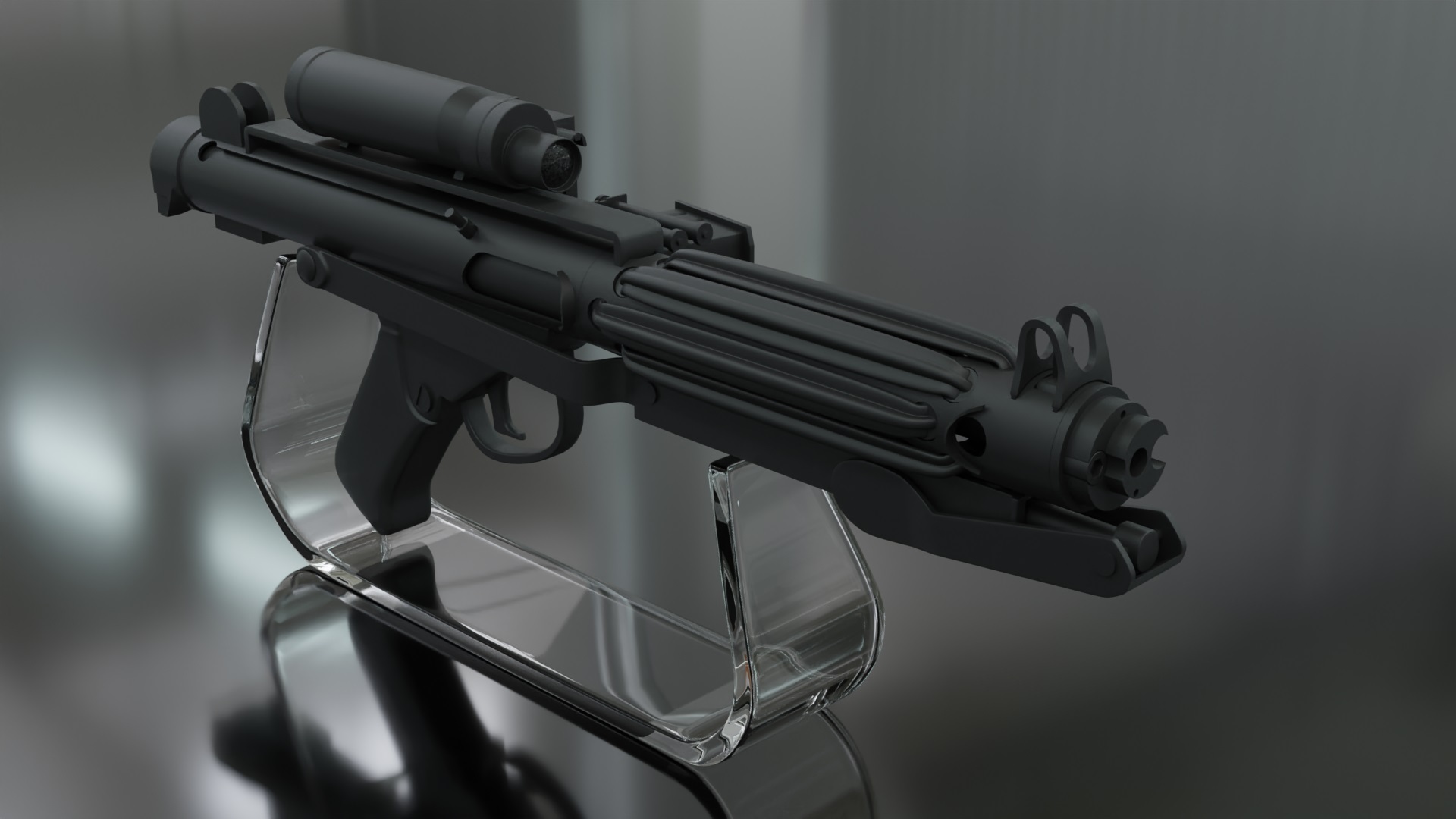 3D file E11 BLASTER STL - STAR WARS ⭐・3D printer model to download・Cults