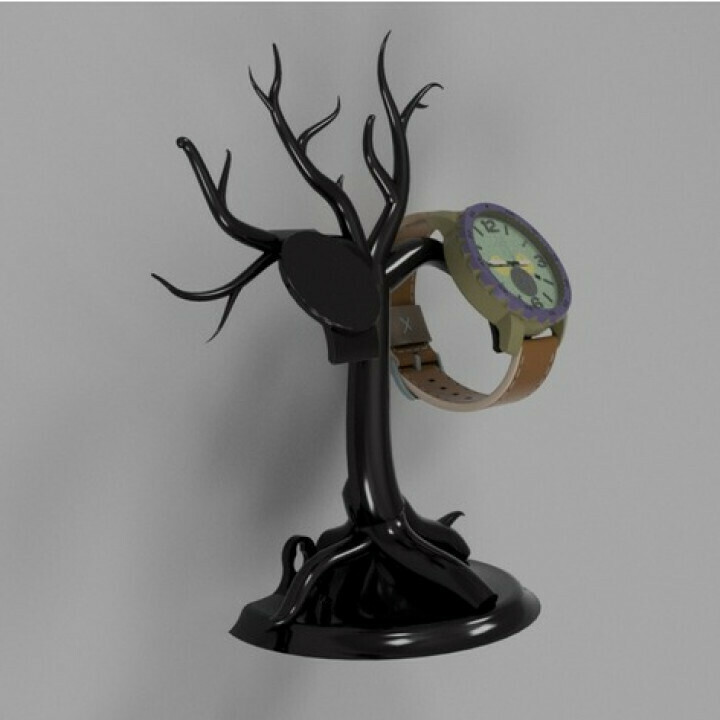 Free 3D file watch stand・3D printable model to download・Cults