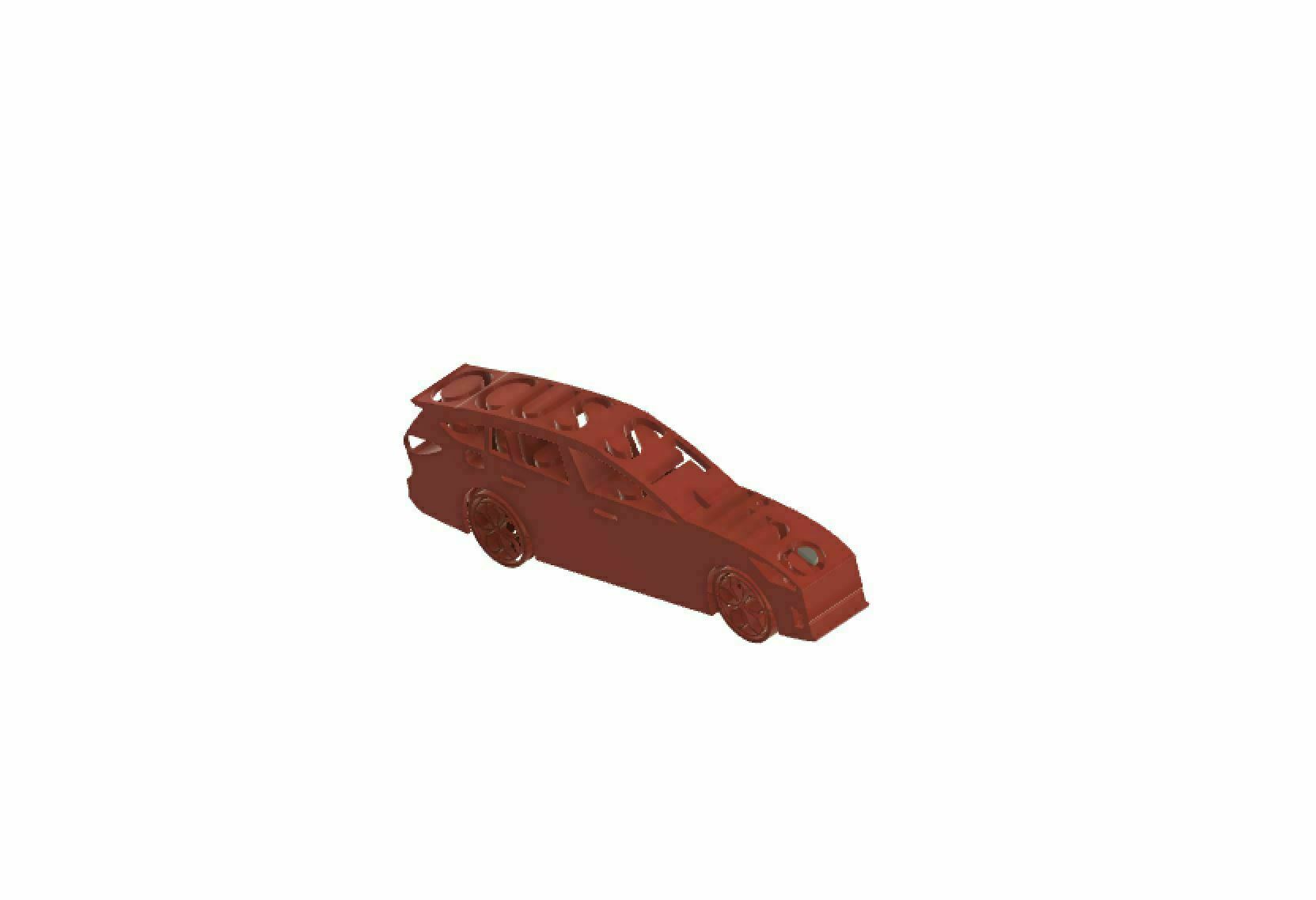 STL file Ford Focus ST-line SW (perspective)・3D print design to ...
