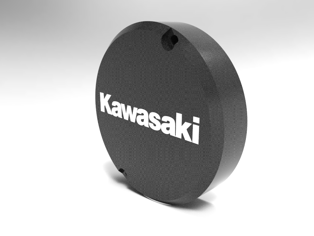 STL file Cap of captors, Kawasaki GPZ400r engine・3D print design to ...