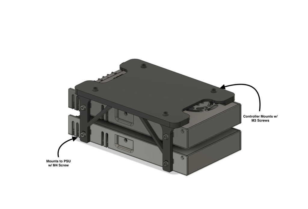 Free 3D file Falcon F16v3 Dual PSU Mount・3D printable model to download ...